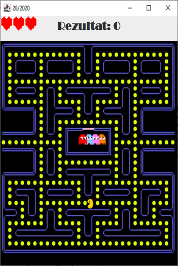 GitHub - GitLN01/pac-man-java-game: Simple pac-man video game with a single level, made using ...