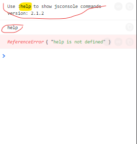 Help command not working in Chrome browser · Issue #181 · remy/jsconsole · GitHub
