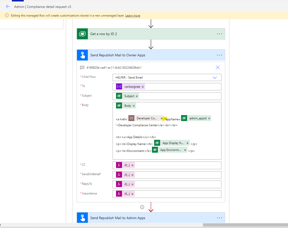 [CoE Starter Kit - BUG] Compliance detail request flow wrong app url · Issue #4922 · microsoft ...