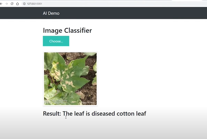 GitHub - abhishekshukla05/plant-Disease-prediction-web-app: Created a web application using ...