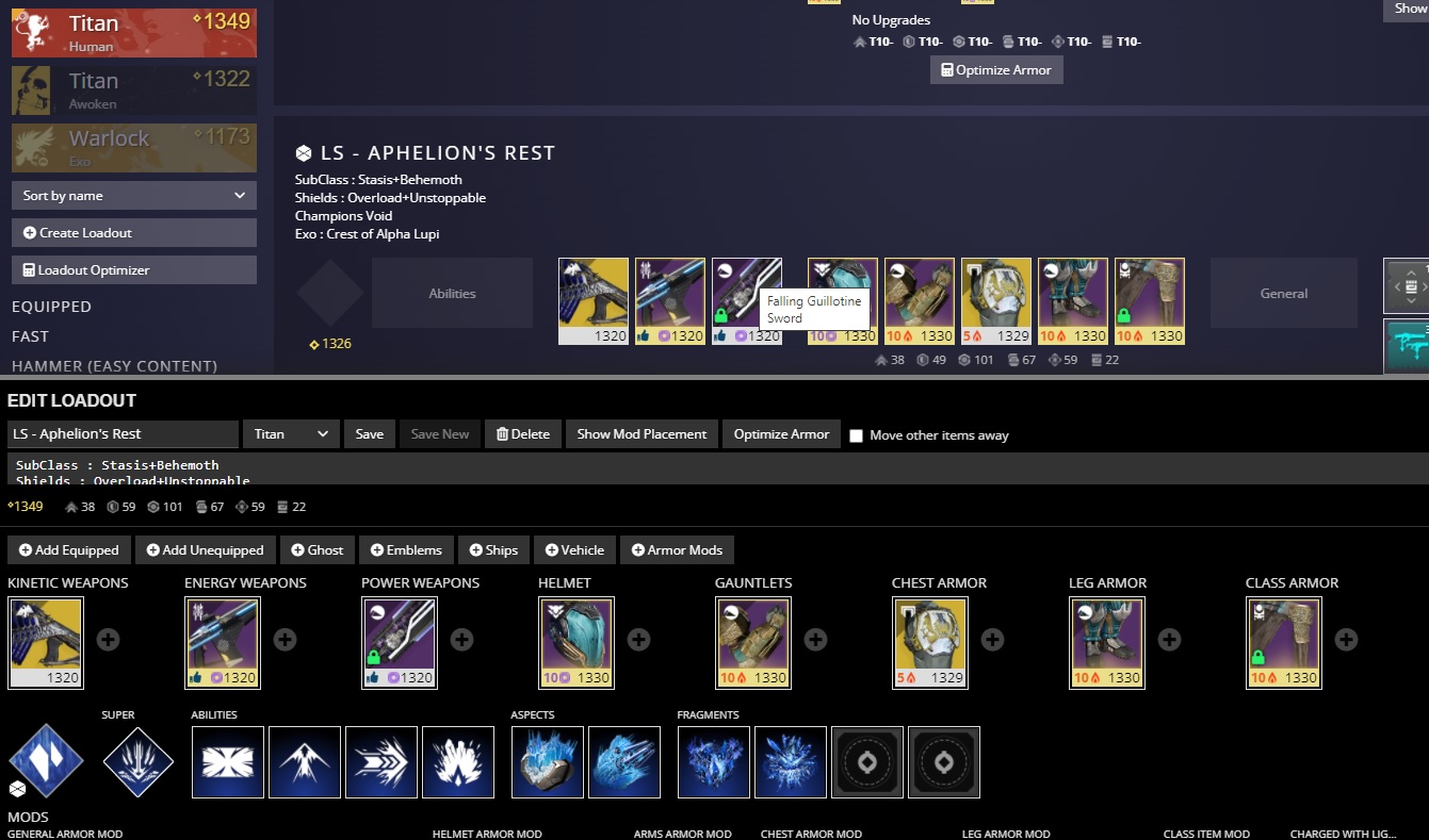 Subclass and tree issues · Issue #7524 · DestinyItemManager/DIM · GitHub