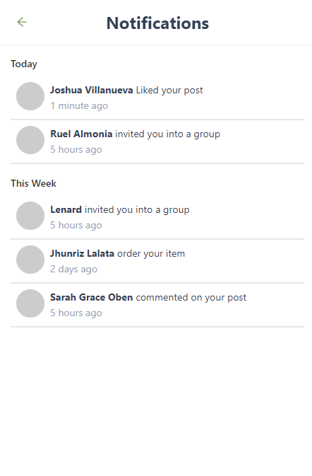 Notification Page · Issue #89 · saisarah/TalipaAPP-Frontend · GitHub