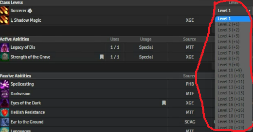[Feature] Disable Level Dropdown under Features Tab or Offer Option to Lock PLayers out from ...