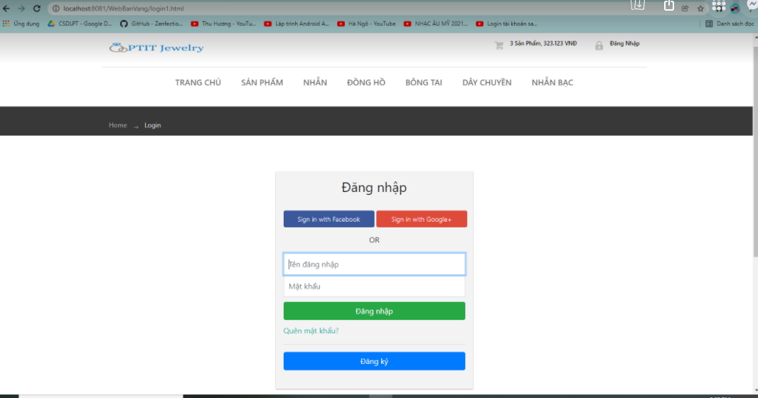 GitHub - MinhKhang1002/JewelryShop: Trang web bán các loại trang sức