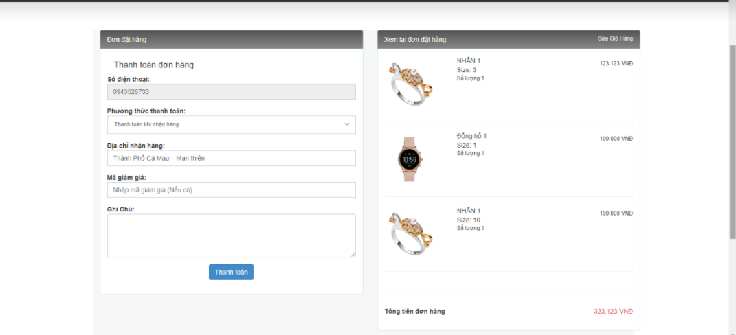 GitHub - MinhKhang1002/JewelryShop: Trang web bán các loại trang sức