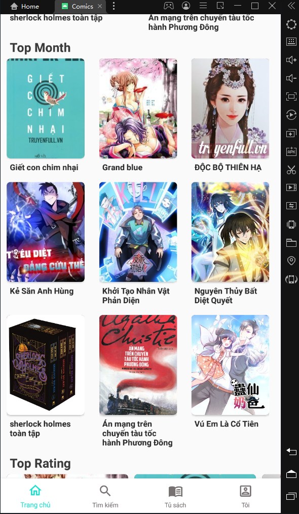 Github Minhkhang1002 Comics Android
