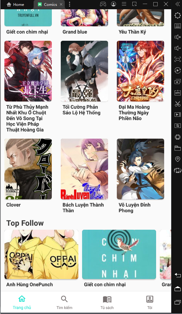 GitHub - MinhKhang1002/Comics-Android