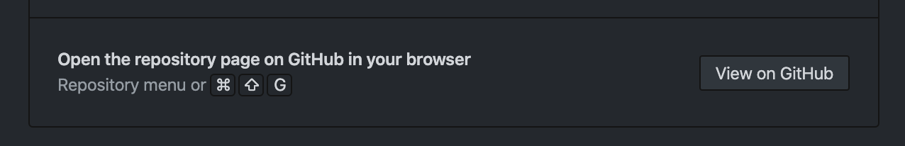 Unable to easily open the PR for current branch on github.com · Issue ...