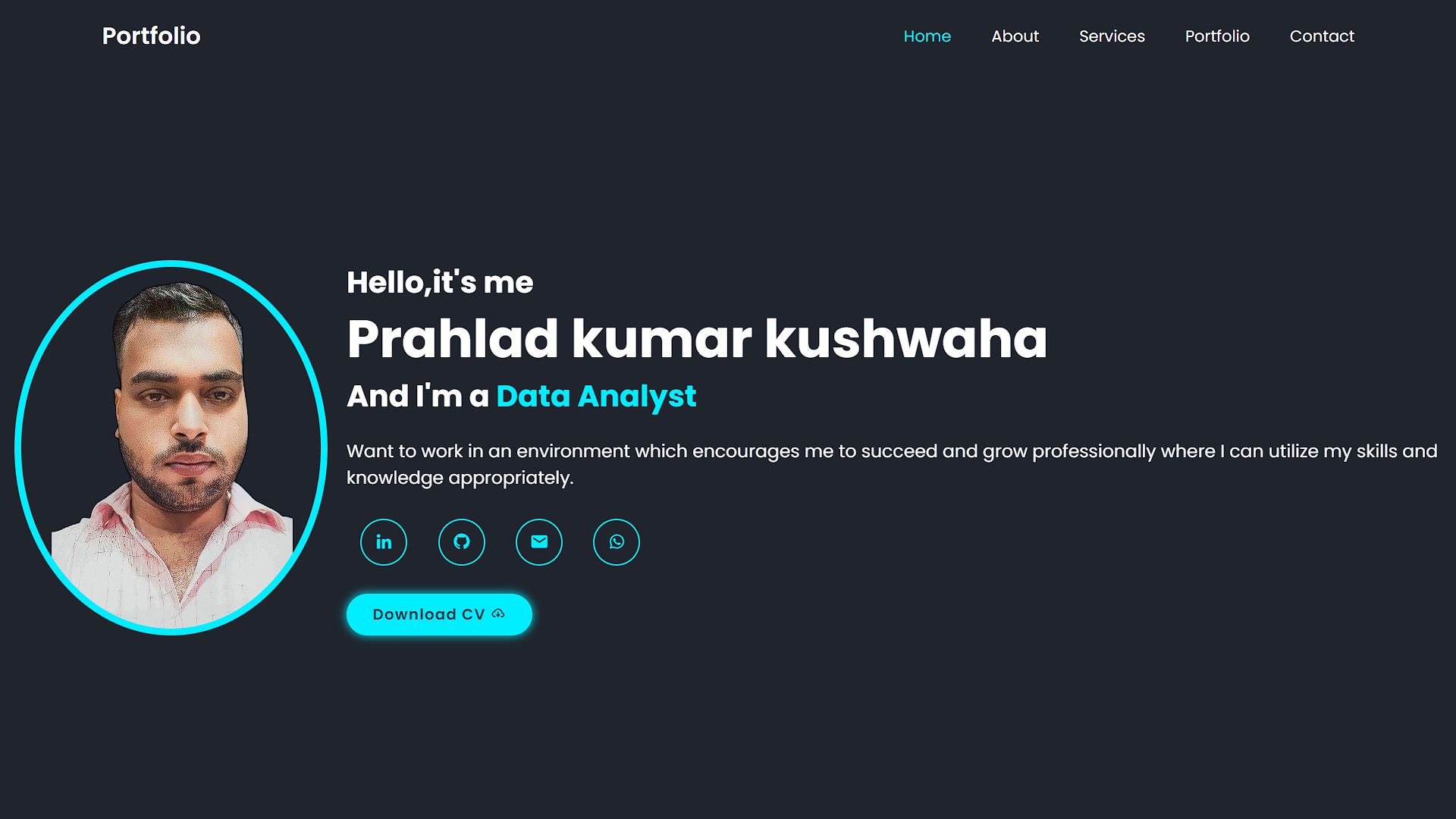 GitHub - Prahladkumar11/Portfolio_Website