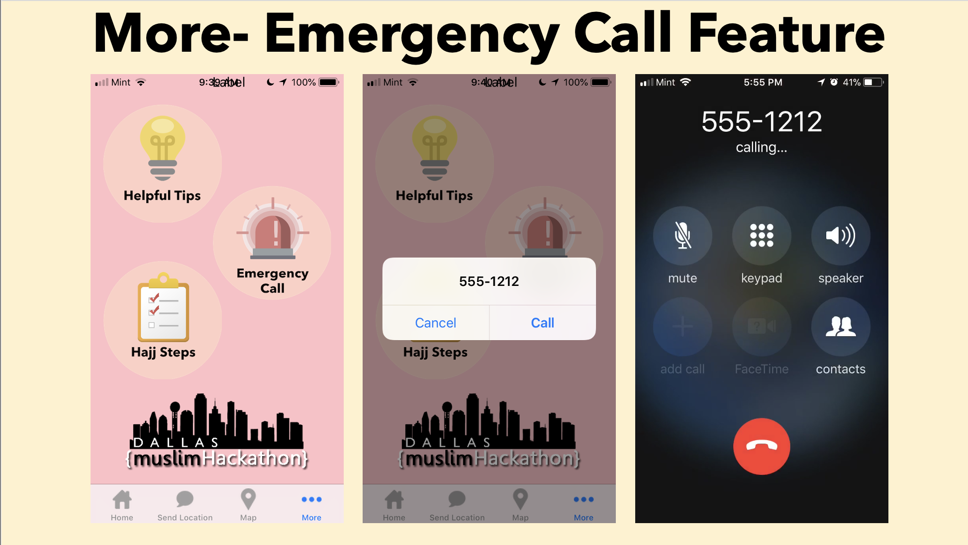 GitHub - fatimakqq/hajj-helper: 2018 Mobile App | 3rd Place Winner at Dallas Muslim Hackathon