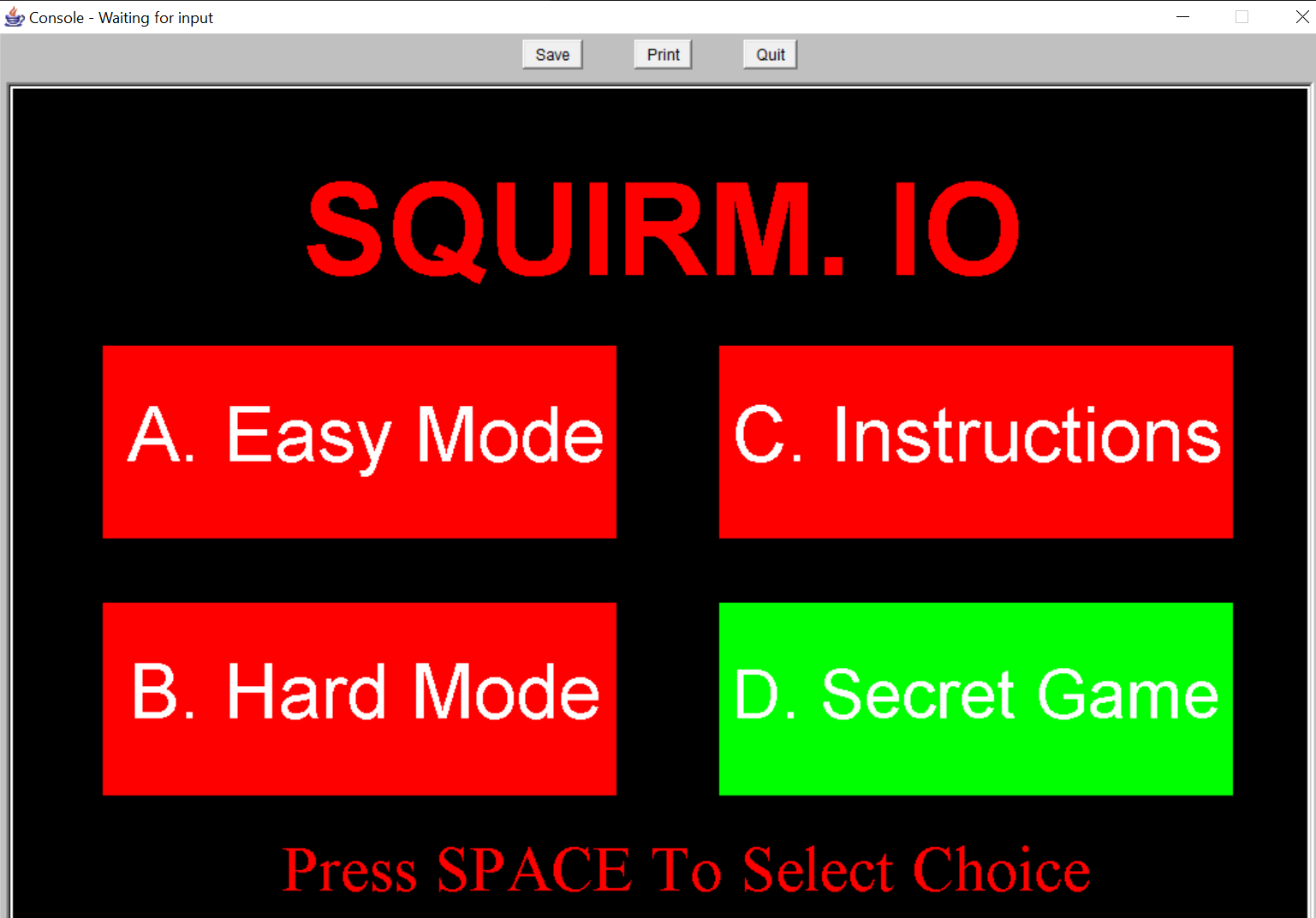 GitHub - berezucc/Pong-Snake-Game: Multi menu application with pong and ...