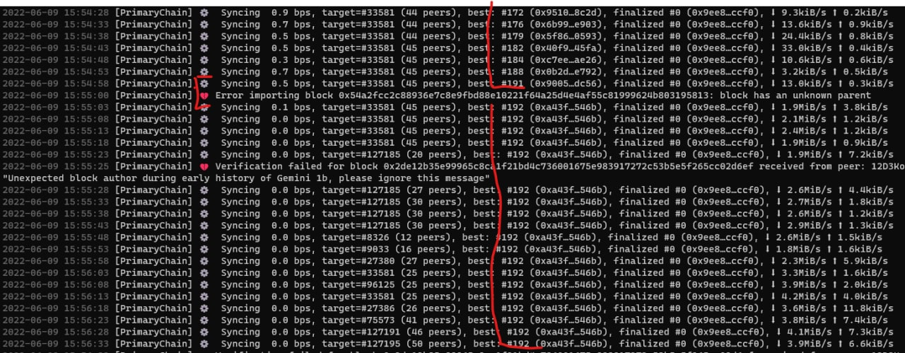Farmer freeze after node reports "Error importing block..." · Issue #579 · autonomys/subspace ...