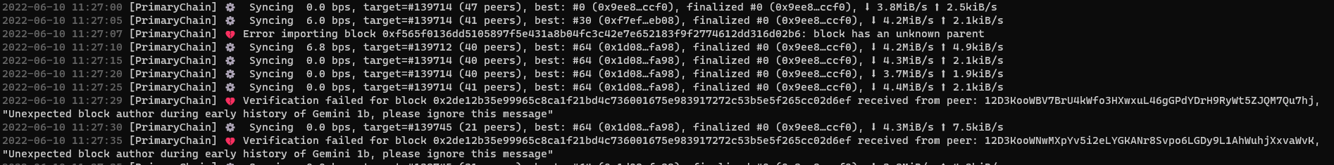 Farmer freeze after node reports "Error importing block..." · Issue #579 · autonomys/subspace ...