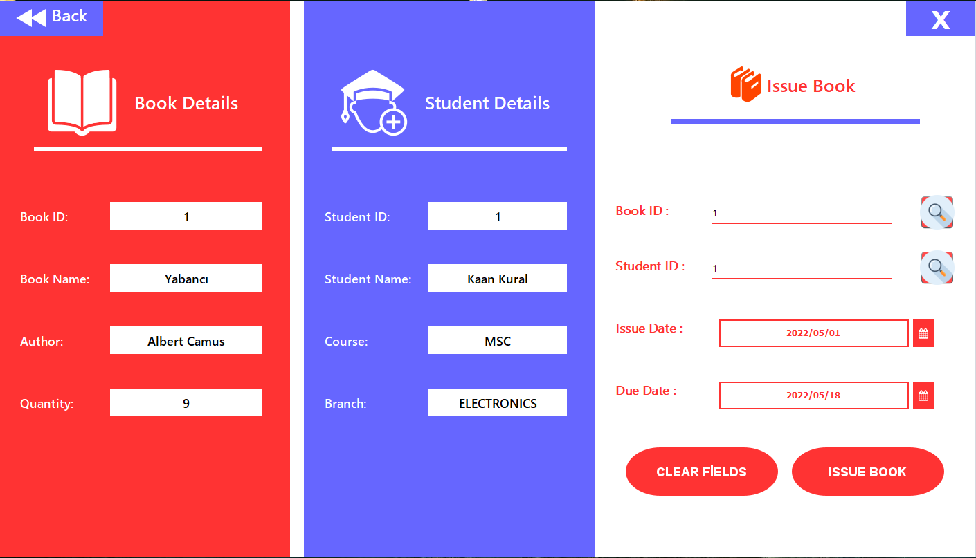 GitHub - bulent017/Library-Management-System: A library management ...