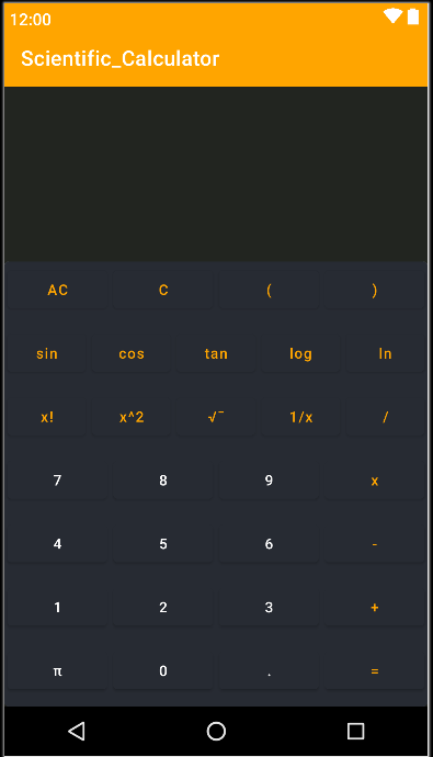 GitHub - bulent017/Scientific-Calculator: calculator with Kotlin