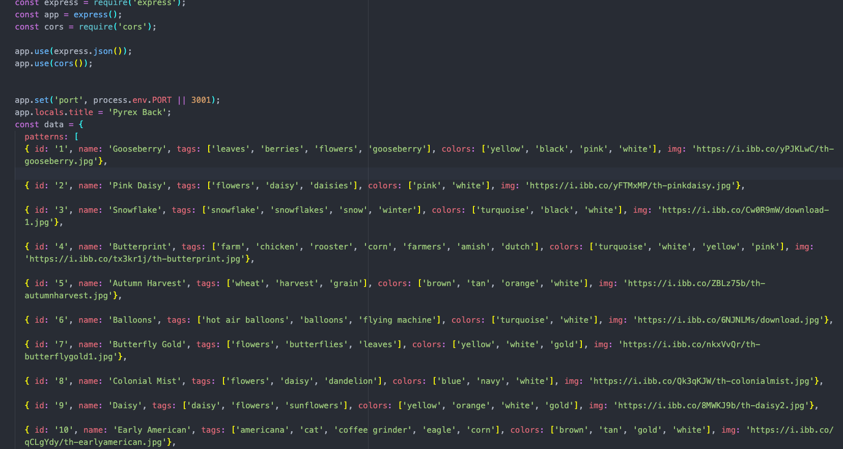 Github Wperricone Pyrex Back