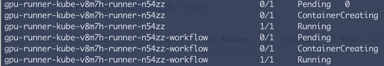 How to run custom GPU/nvidia containers specified in workflow · actions actions-runner ...