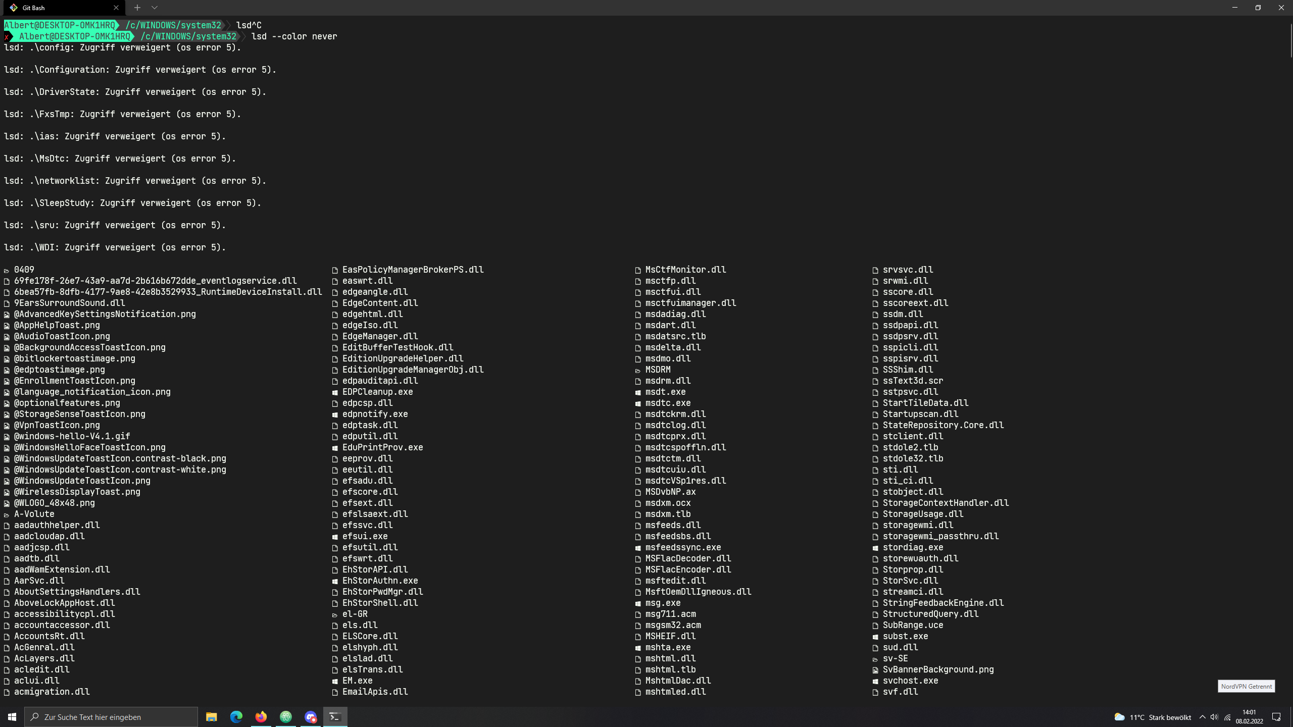 lsd -l displays weird output · Issue #620 · lsd-rs/lsd · GitHub