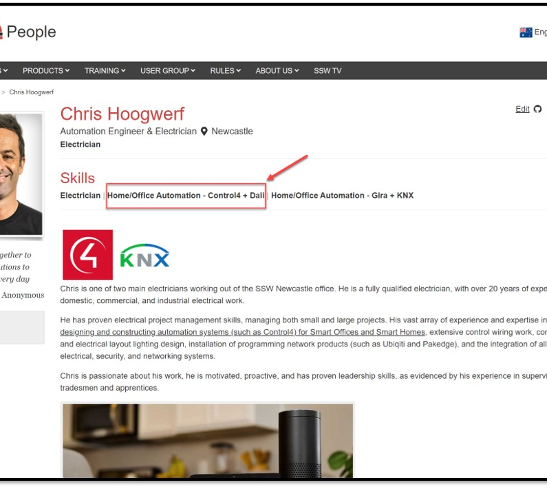 Profiles | Fix Missing Links in Chris H, Taqwa and Kki profiles · Issue #445 · SSWConsulting/SSW ...