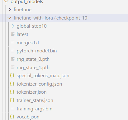 How to use the saved models(./scripts/run_finetune_with_lora.sh) · Issue #172 · OptimalScale ...