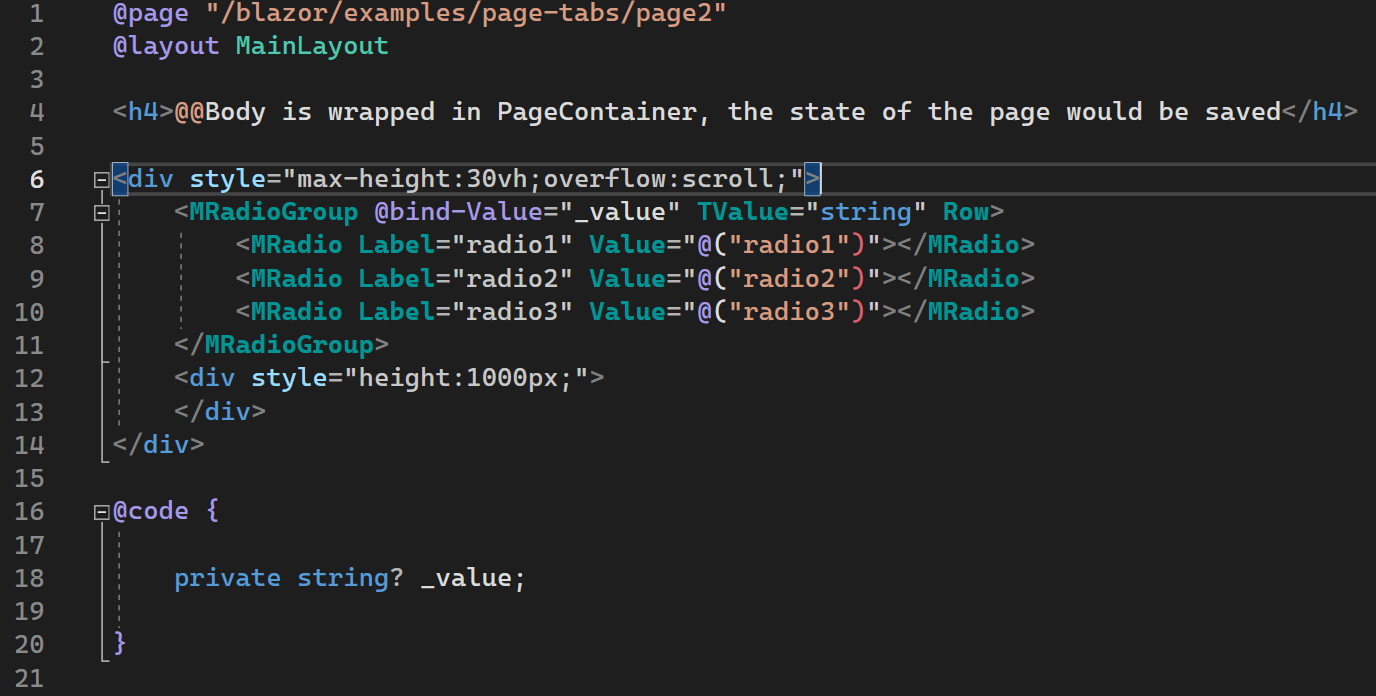[Bug Report]: PPageContainer回到之前缓存的页面，页面状态被重置 · Issue #1535 · masastack/MASA.Blazor · GitHub