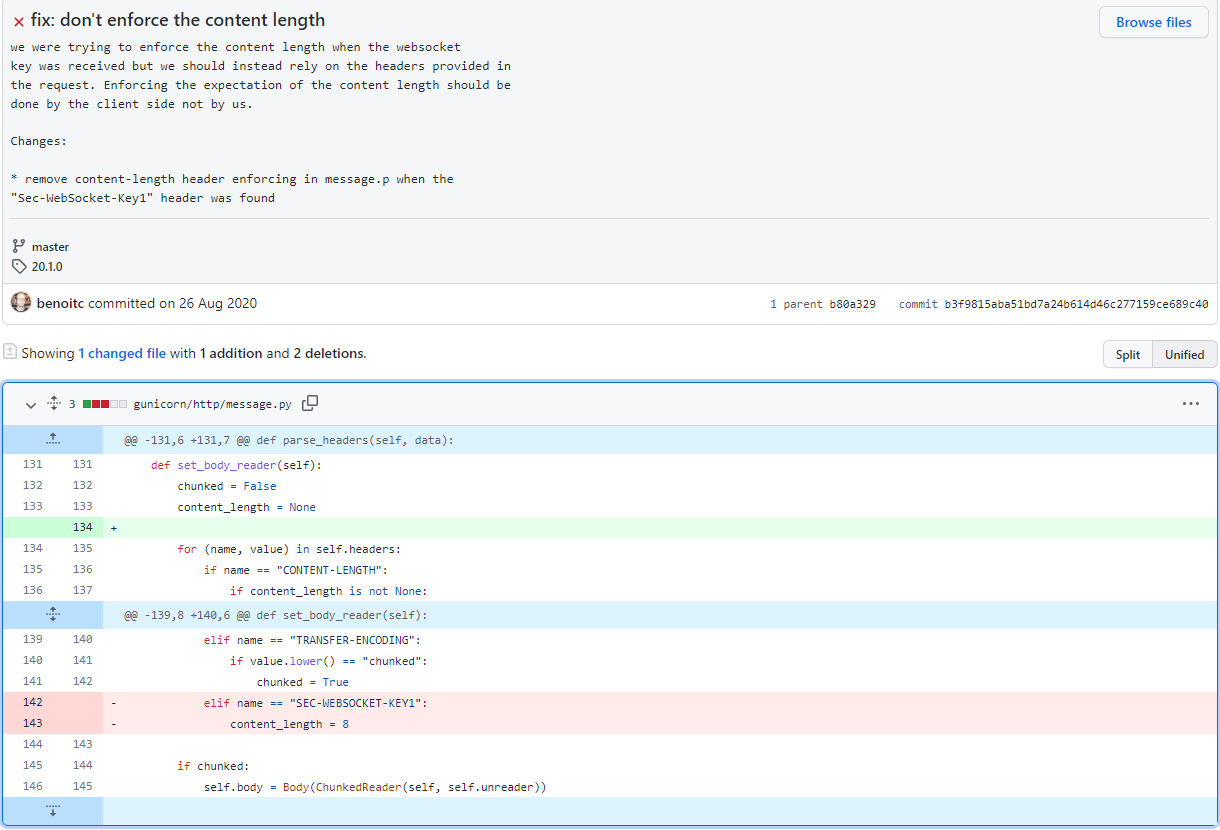 this is a security vulnerabilities? · Issue #2704 · benoitc/gunicorn · GitHub