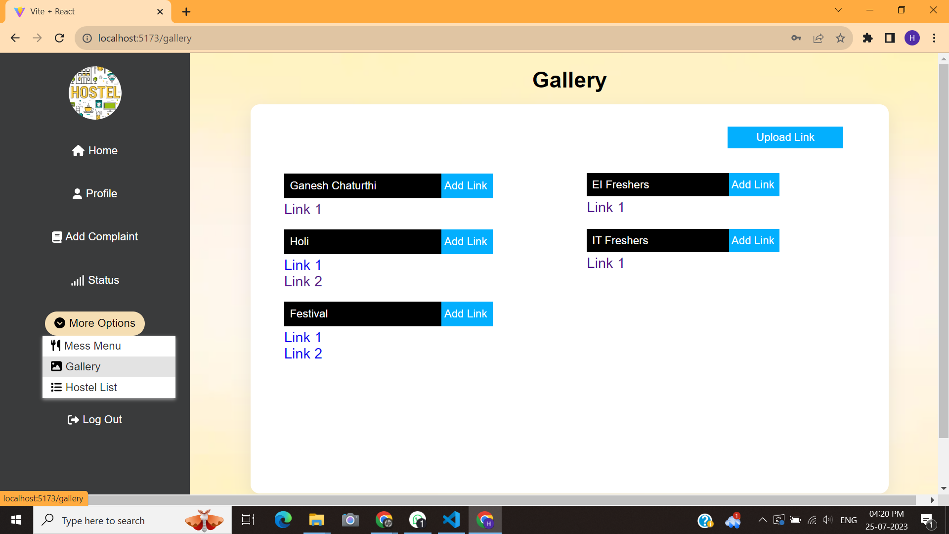 GitHub - HarshPandey314/SGSITS_Hostel_Management_System: It is a full Stack Website created ...