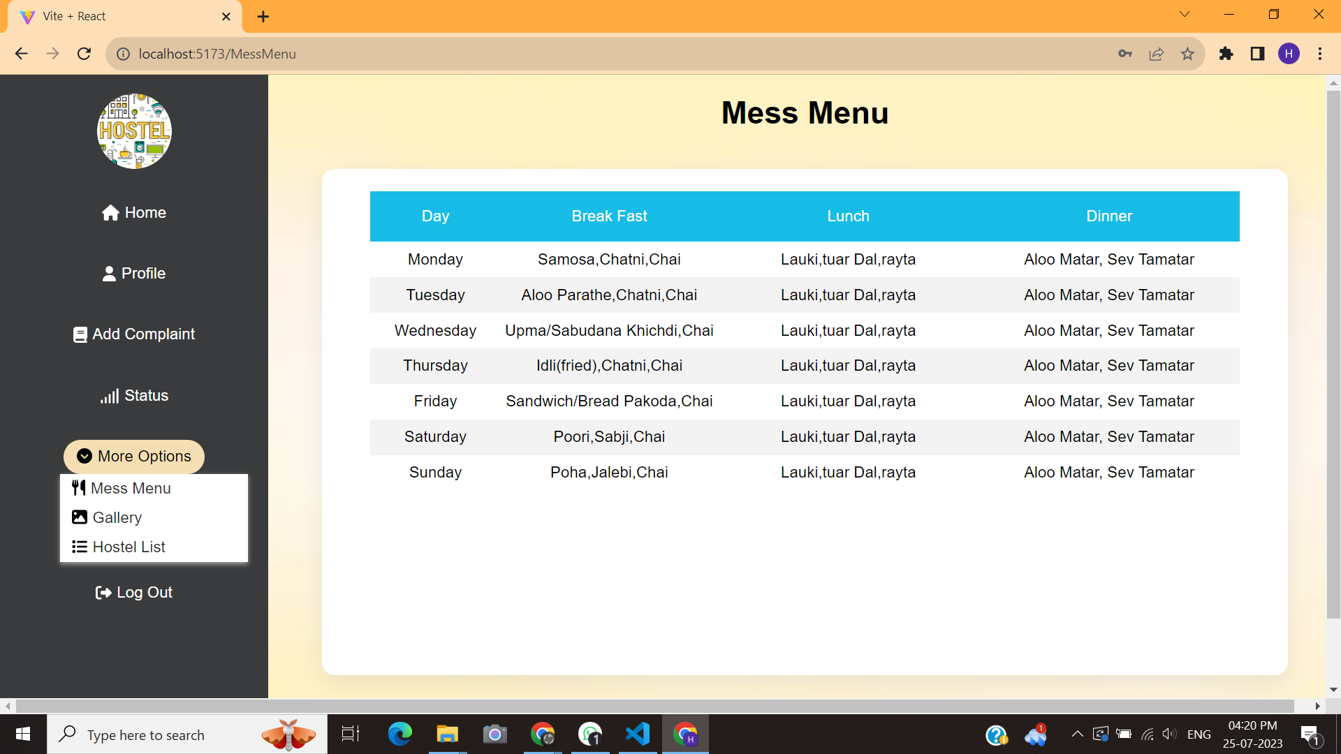 GitHub - HarshPandey314/SGSITS_Hostel_Management_System: It is a full ...