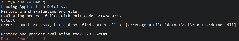 Tye using a non-default version of dotnet · Issue #1513 · dotnet/tye · GitHub