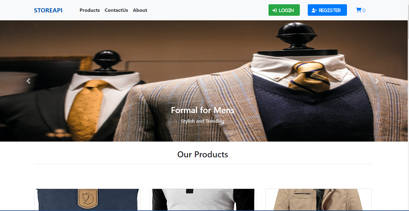 GitHub - TilakKhatri/estore_with_api: Created ecommerce website with API.