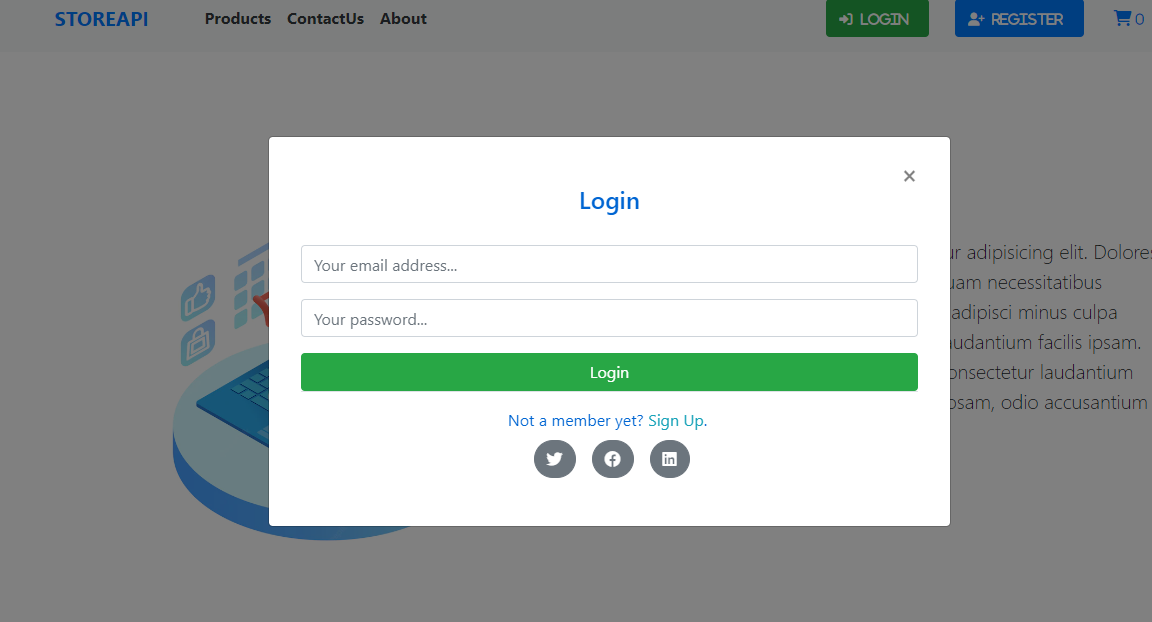 GitHub - TilakKhatri/estore_with_api: Created ecommerce website with API.