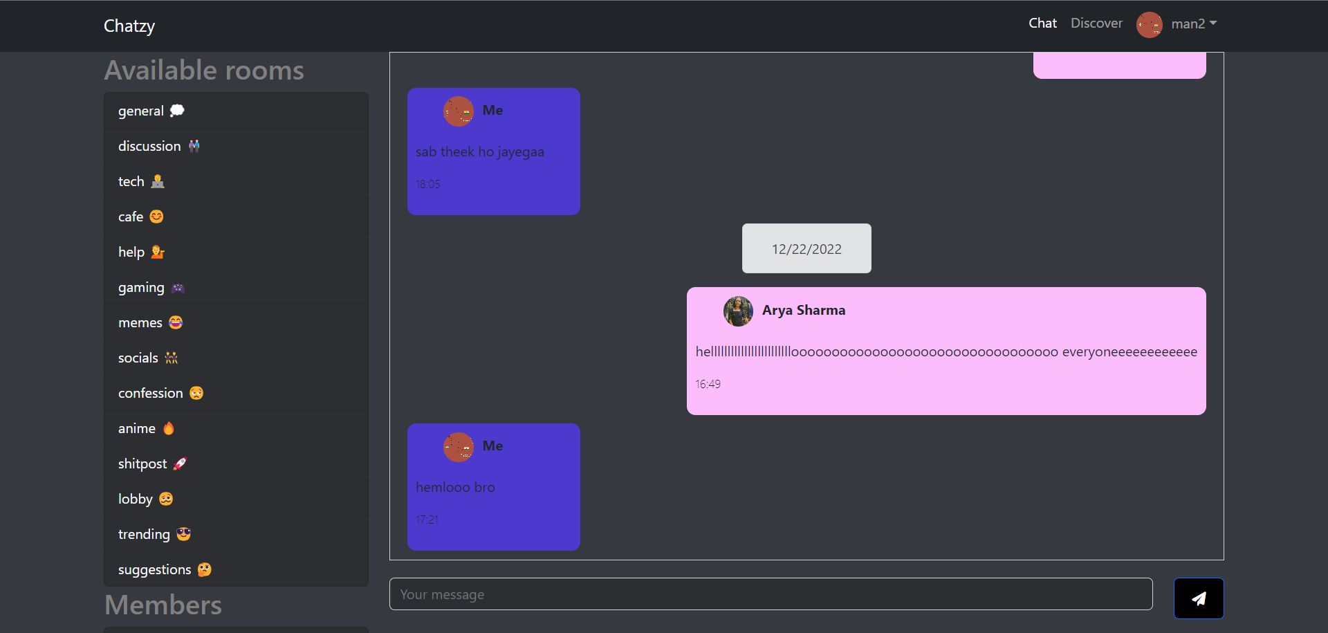 GitHub - Jiyarathore/Chatzy