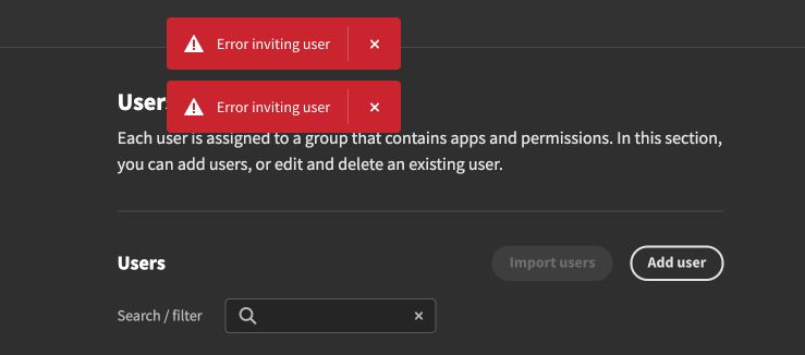 Error whilst adding new user · Issue #4528 · Budibase/budibase · GitHub