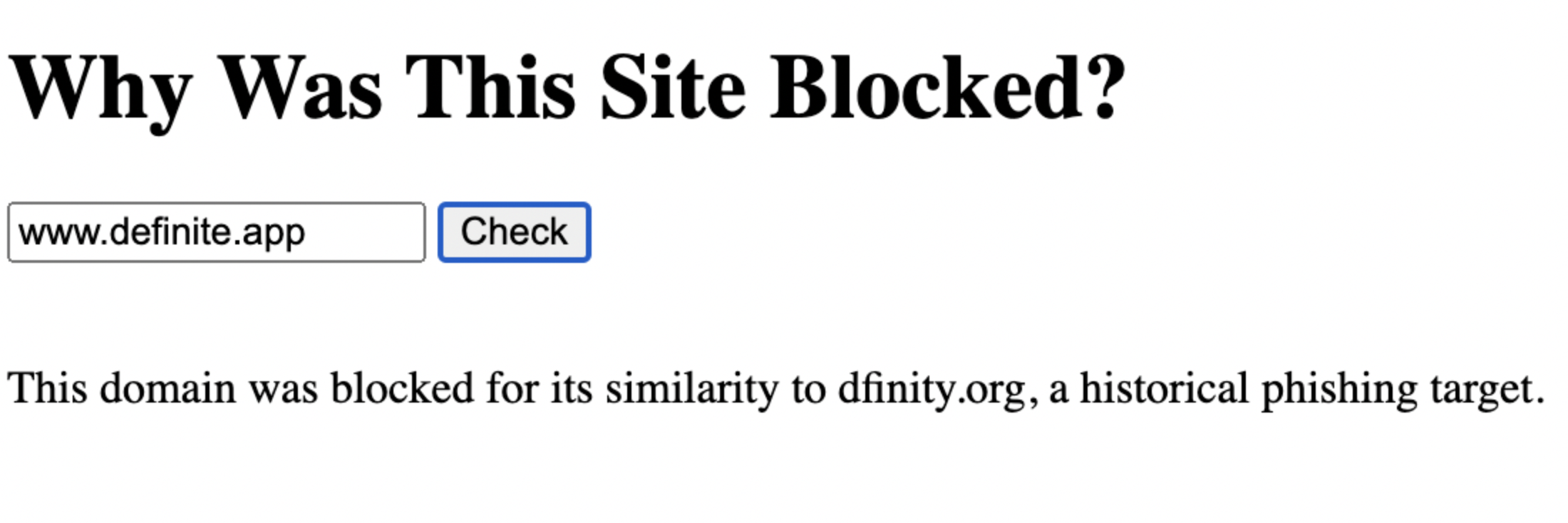 Legitimate Site Blocked Definiteapp · Issue 9848 · Metamasketh Phishing Detect · Github 