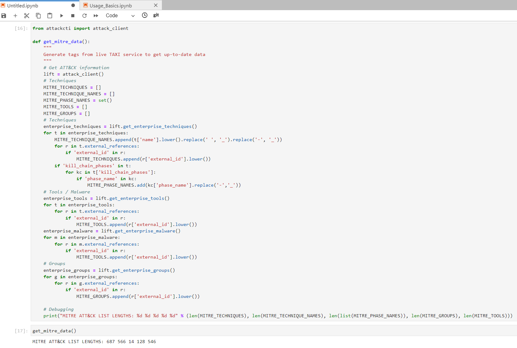 TAXII service returns incomplete data when run in Github actions · Issue #43 · OTRF/ATTACK ...