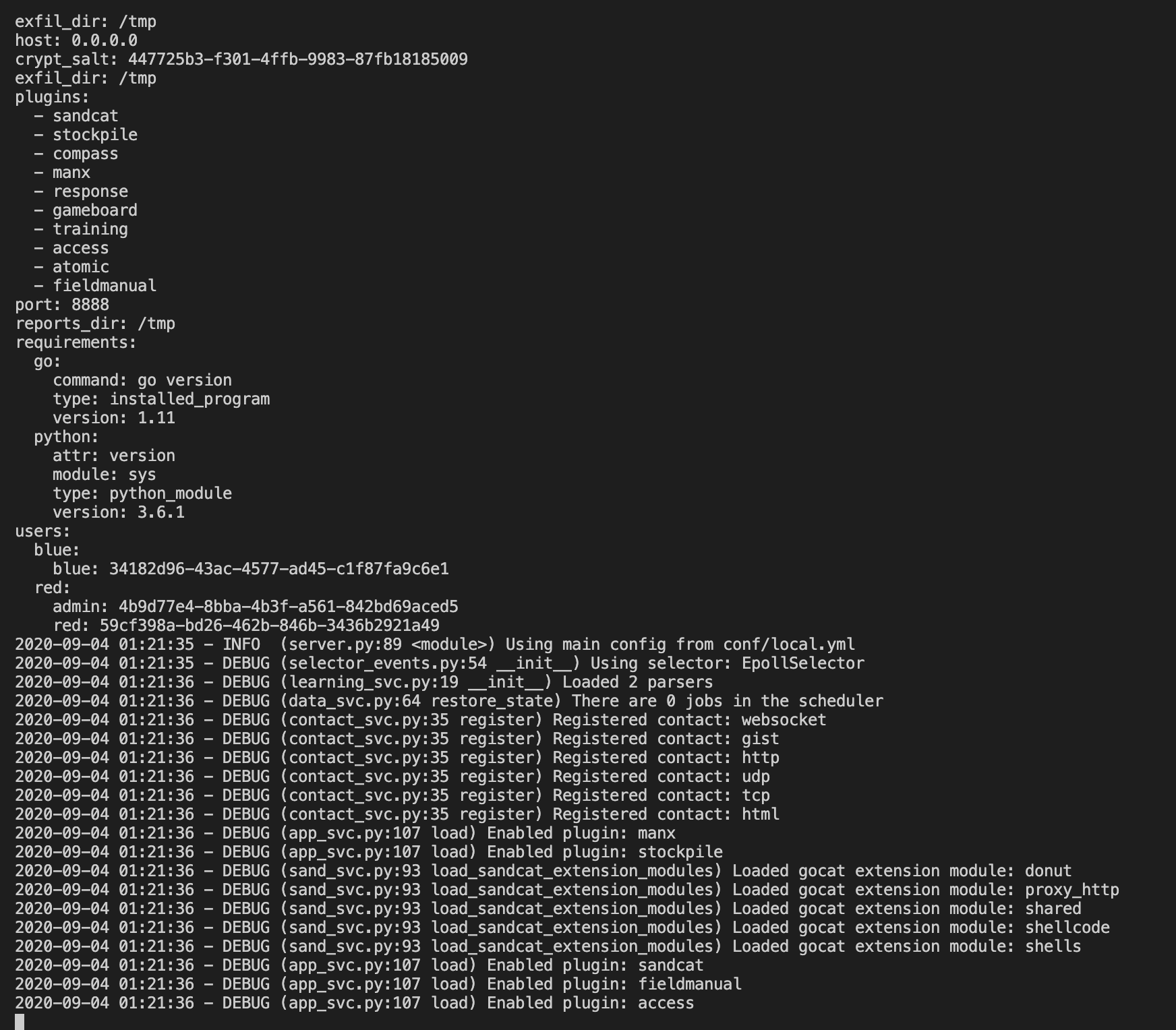 Atomic Plugin? Hanging the Startup process? · Issue #1833 · mitre/caldera · GitHub