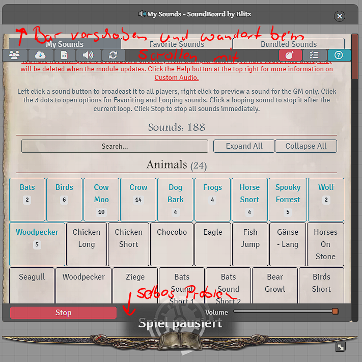 Soundboard by Blizz · Issue #1300 · Plushtoast/dsa5-foundryVTT · GitHub