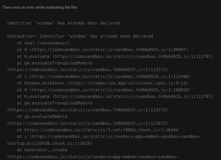Unable to import jsdom · Issue #6775 · codesandbox/codesandbox-client · GitHub