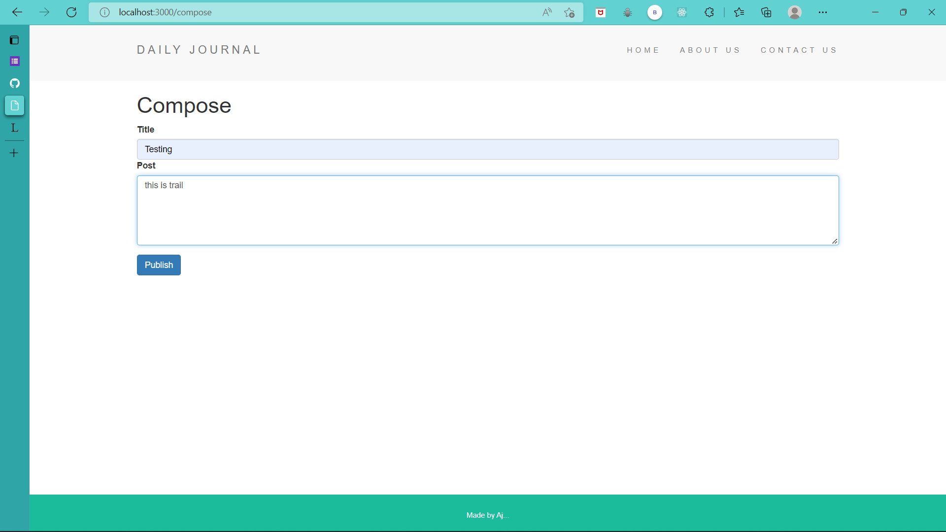 GitHub - erajayky/Blog-website: Blog website using node js and ejs