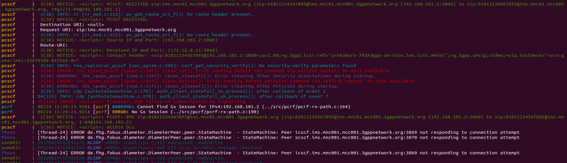 Rx interface issue · Issue #108 · herlesupreeth/docker_open5gs · GitHub