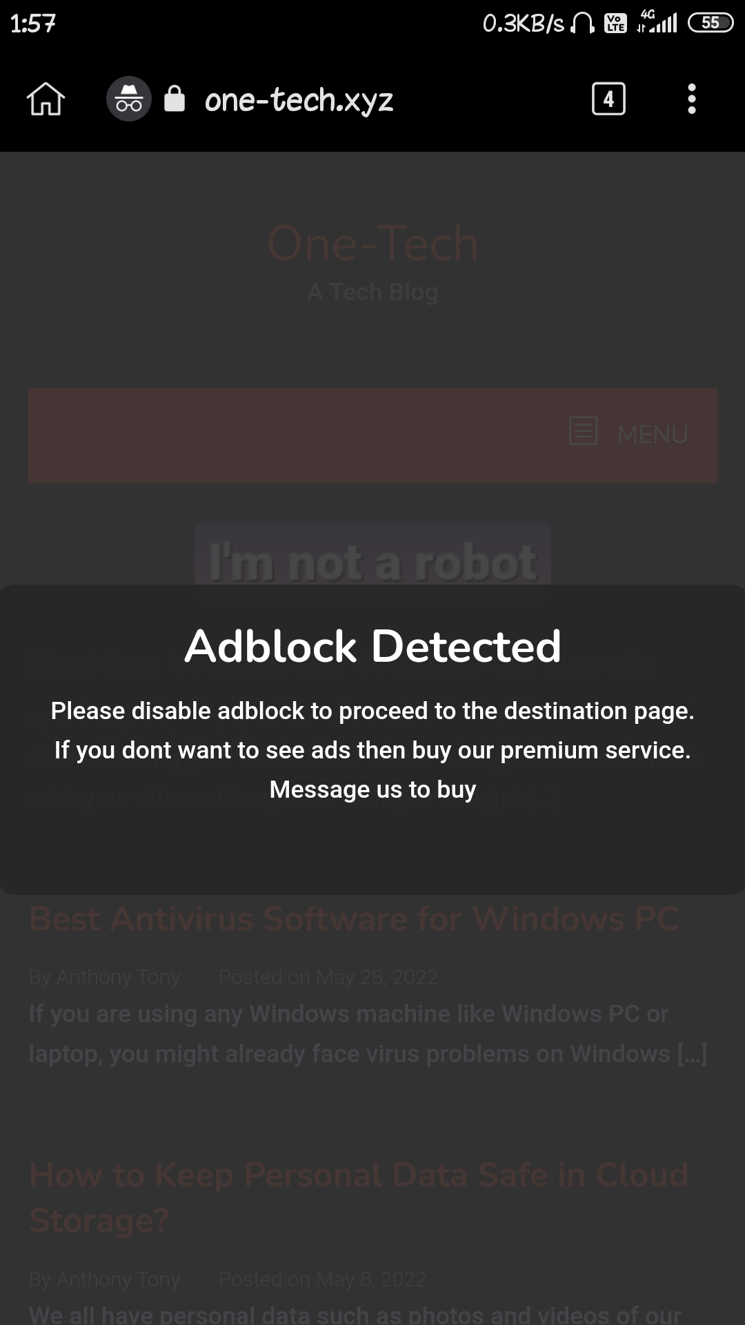 [nsfw] one-tech.xyz: detection · Issue #15089 · uBlockOrigin/uAssets · GitHub
