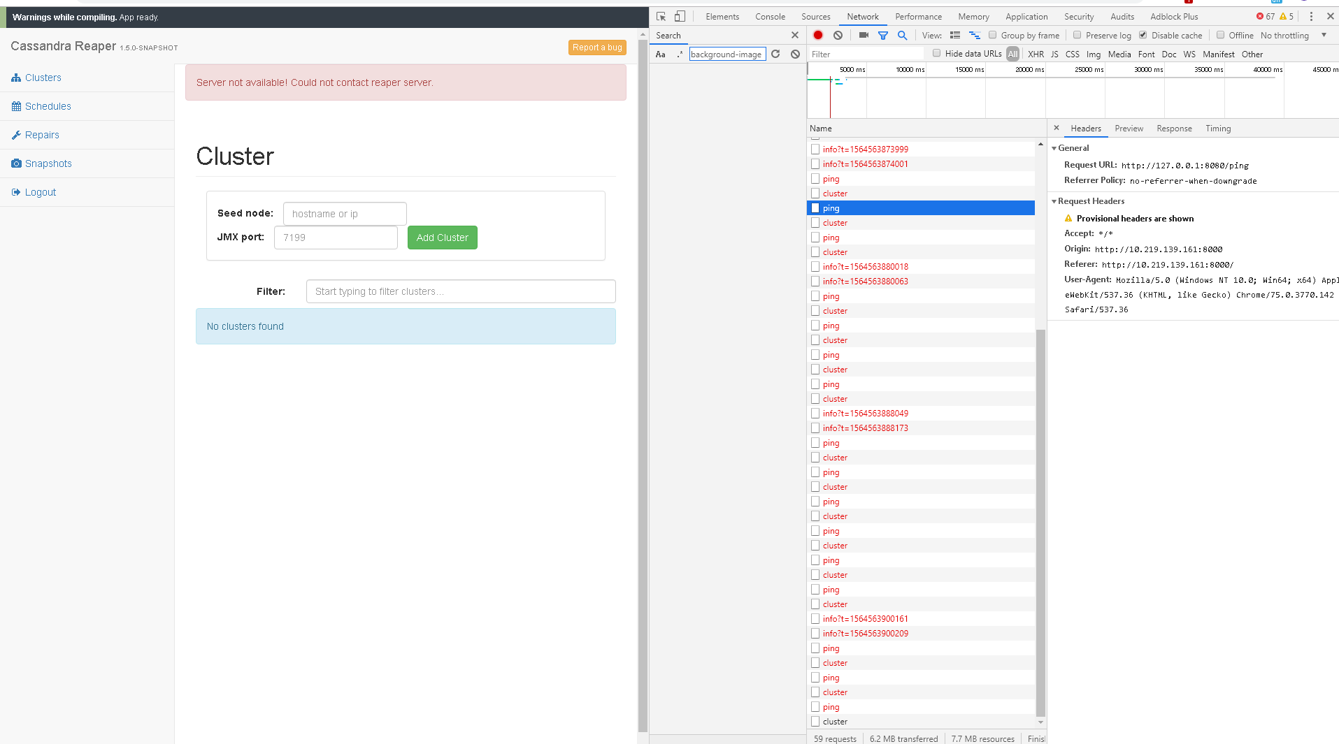 Developers VS CORS · Issue #729 · thelastpickle/cassandra-reaper · GitHub