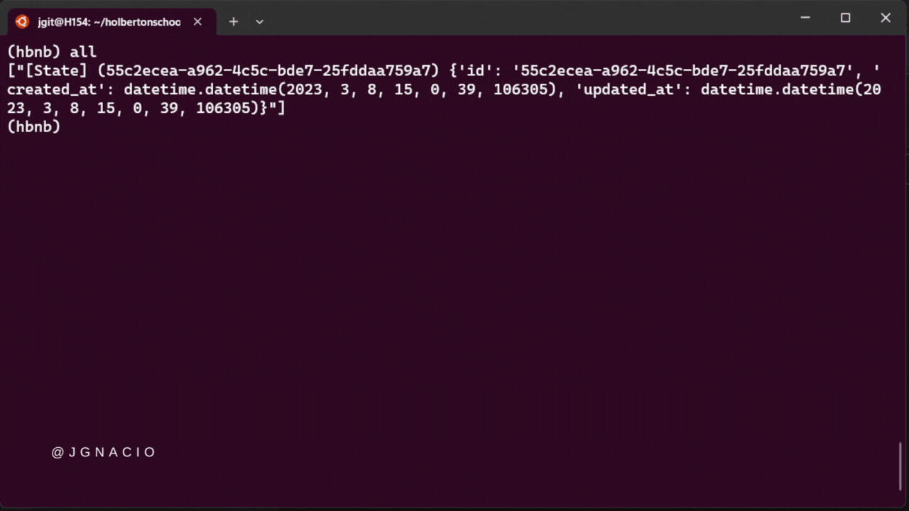 GitHub - jgnacio/holbertonschool-AirBnB_clone