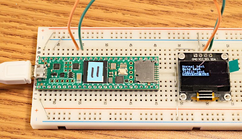 Minor Edits Needed For Teensy · Issue 154 · Lexus2kssd1306 · Github