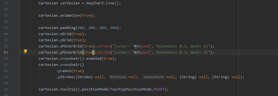 How to set tooltip axis color , height? · Issue #155 · AnyChart/AnyChart-Android · GitHub