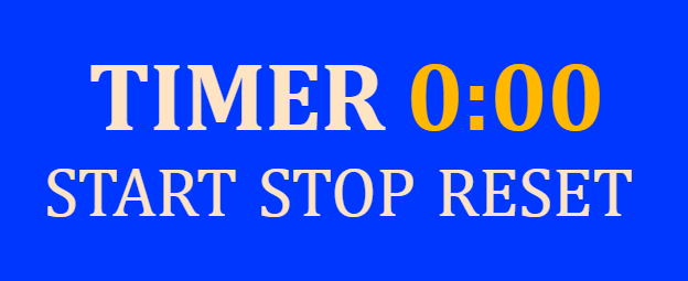 GitHub - ahmadmsaleem/Pure-Javascript-timer: Second-counting timer