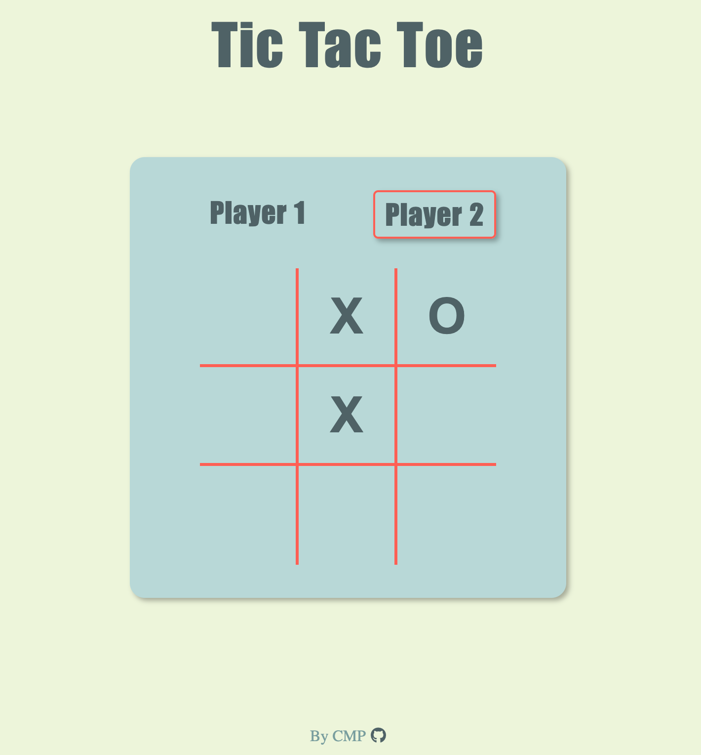 GitHub - cynthem/Tic-tac-toe