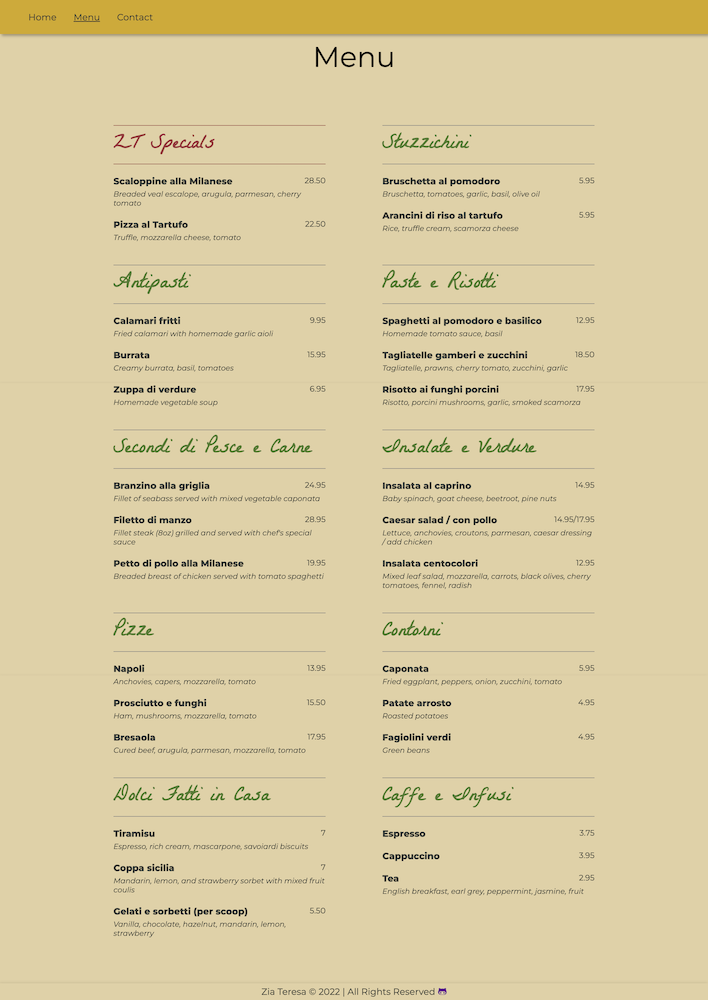 GitHub - cynthem/Restaurant