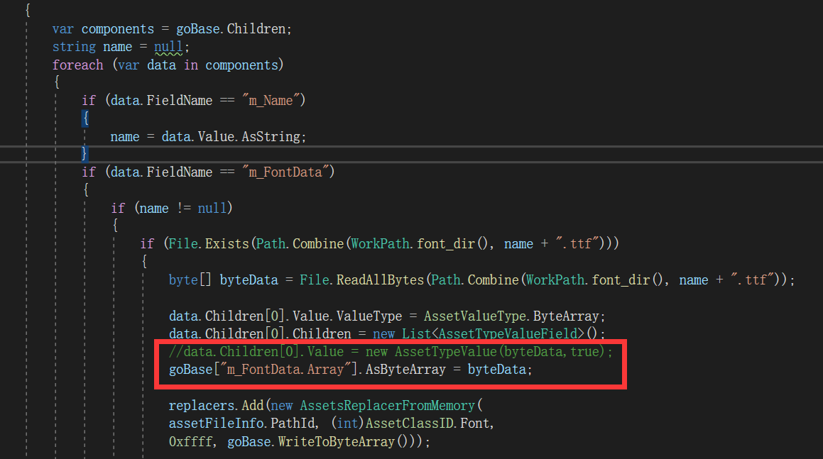 Hello, can AsseTools replace fonts? · Issue #103 · nesrak1/AssetsTools.NET · GitHub