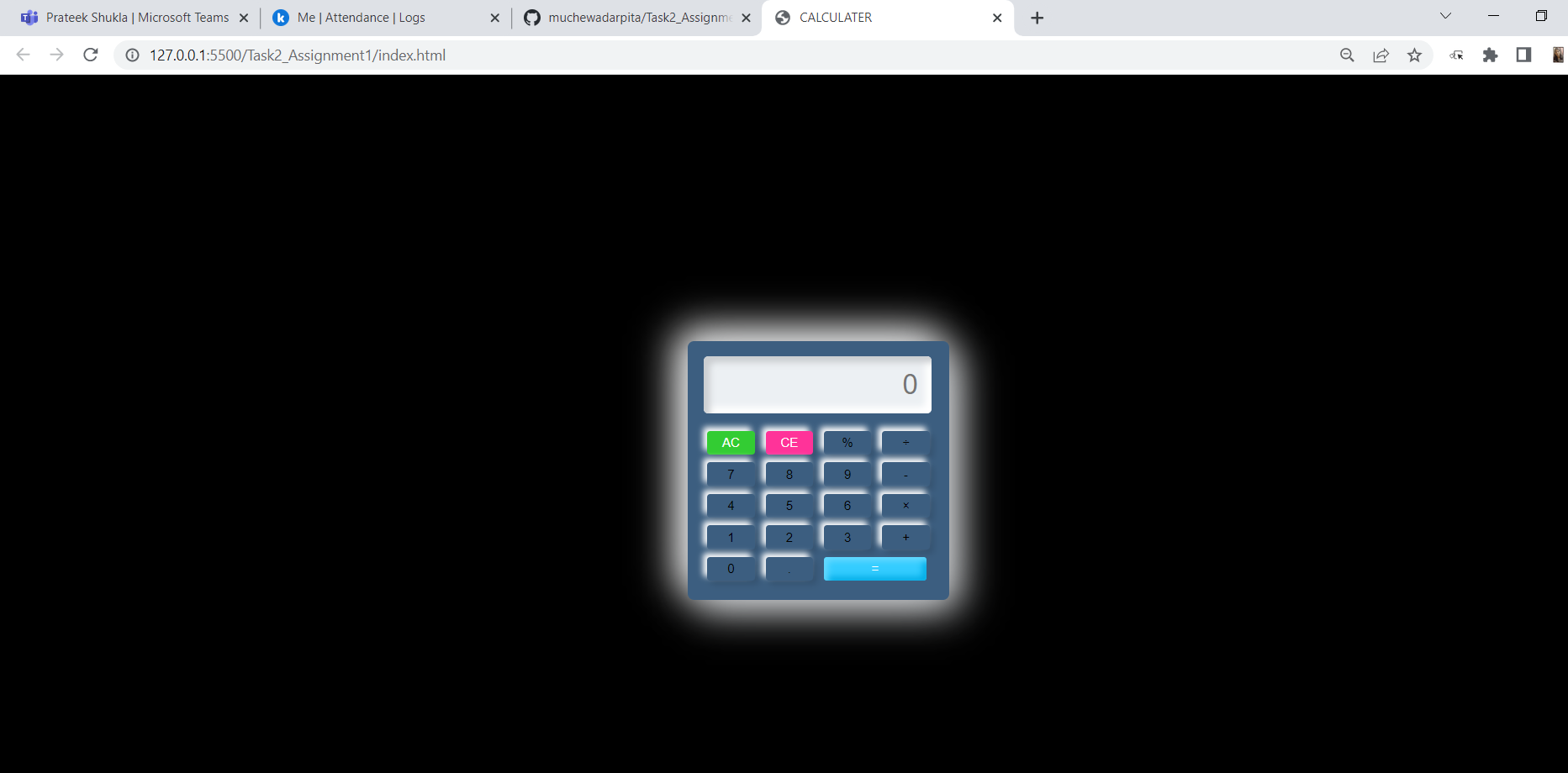 GitHub - muchewadarpita/Task2_Assignment1